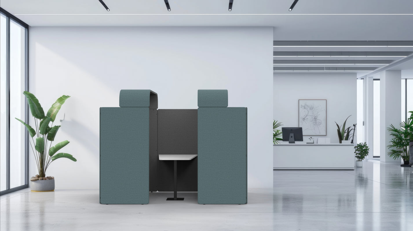AirSpace™ Lounge 4-Seater Meeting Booth with Canopy – CO Designs