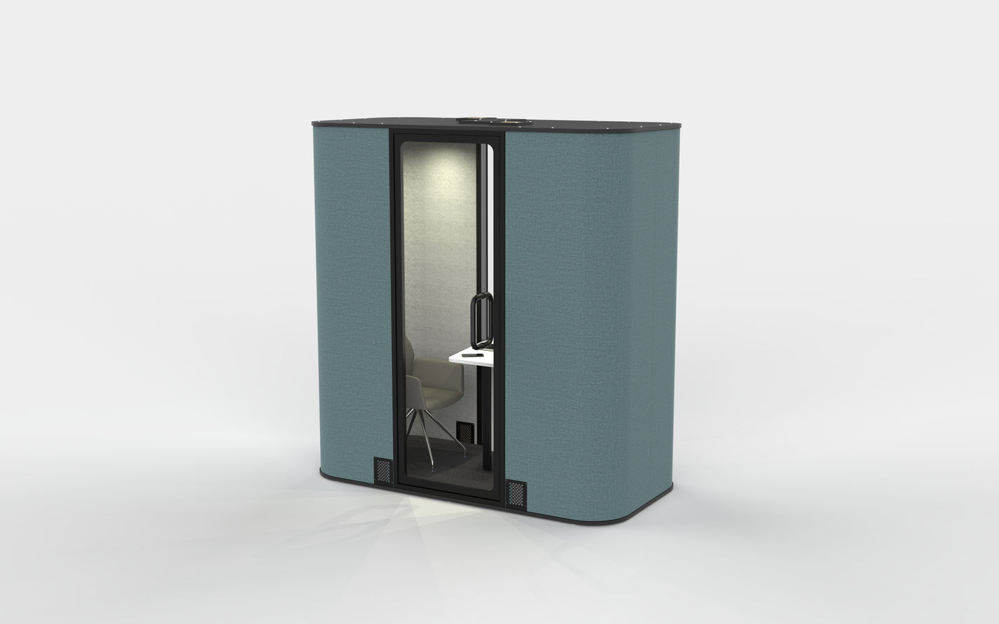 ChatterBox Classic™ - 2-Seater Meeting Pod – CO Designs