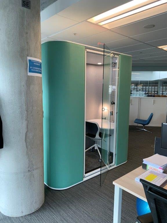 Client Install - Privacy Pods & Booths – CO Designs