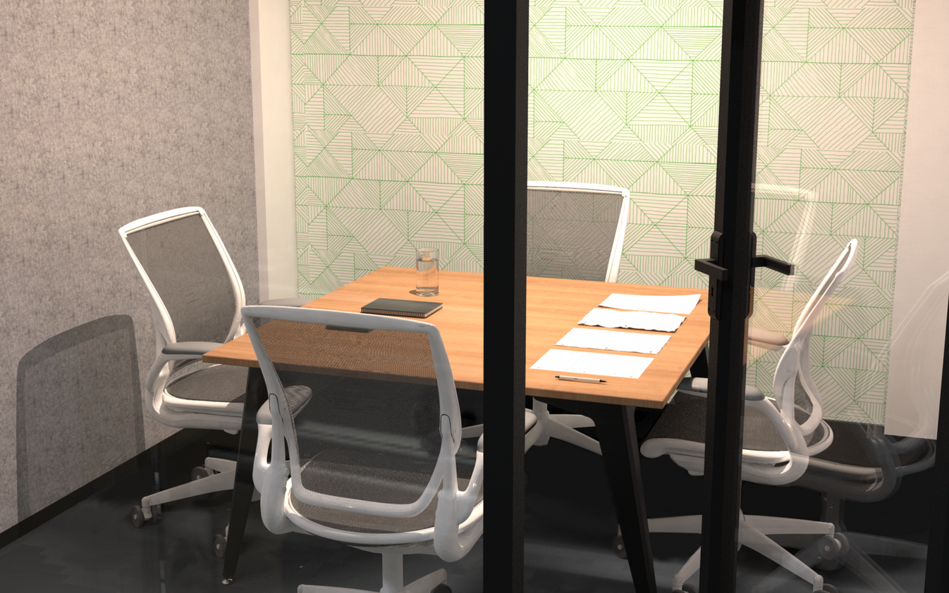 QuickPod™ - 4 to 5-Seater Pod Room - 3000L x 3000W x 2400H – CO Designs